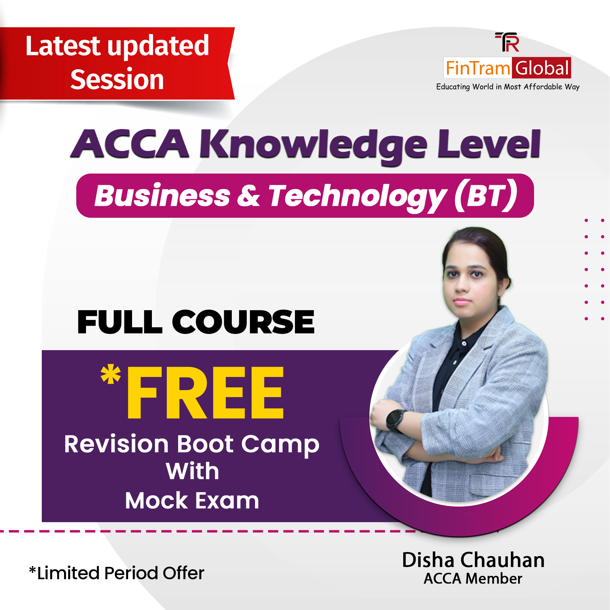 ACCA BT | ACCA Business and Technology (F1) | Fintram Global